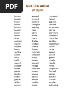 83 VCCV Words List | PDF