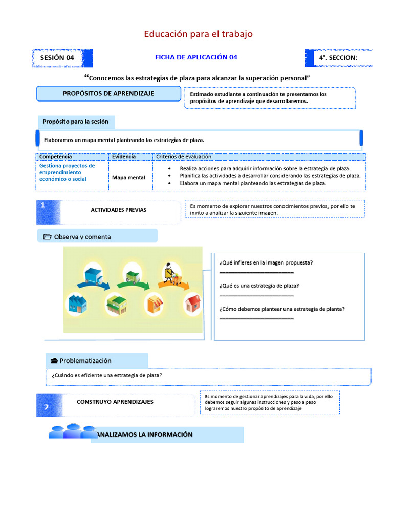 3°-4° FICHA_DE_APLICACIÓN-SESIÓN4-SEM.4-EXP.7-EPT (1) | PDF | Producto (Negocio) | Marca