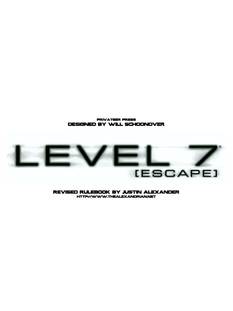 Level 7 - Revised Rulebook v1.1 | PDF | Access Control