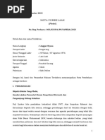 Contoh Pledoi Pidana Sederhana | PDF