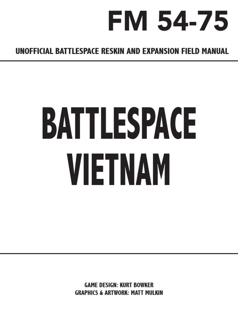 Battlespace Vietnam Manual PF Comp | PDF | Viet Cong | People's Army Of ...