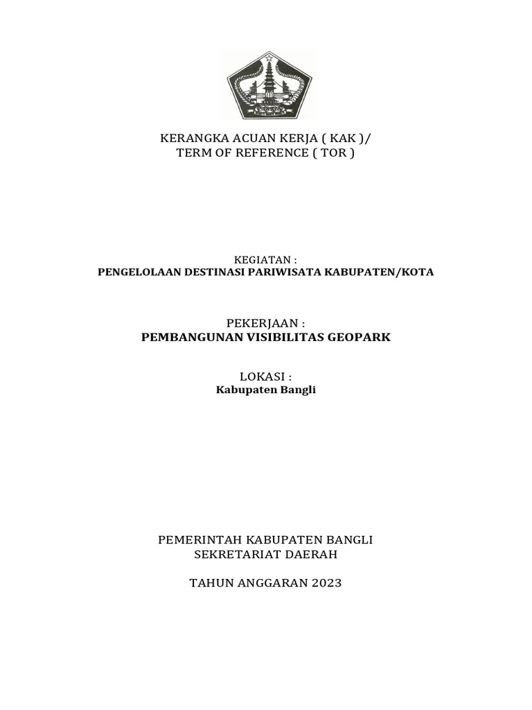 KAK Fix | PDF | Komputer | Teknologi & Rekayasa