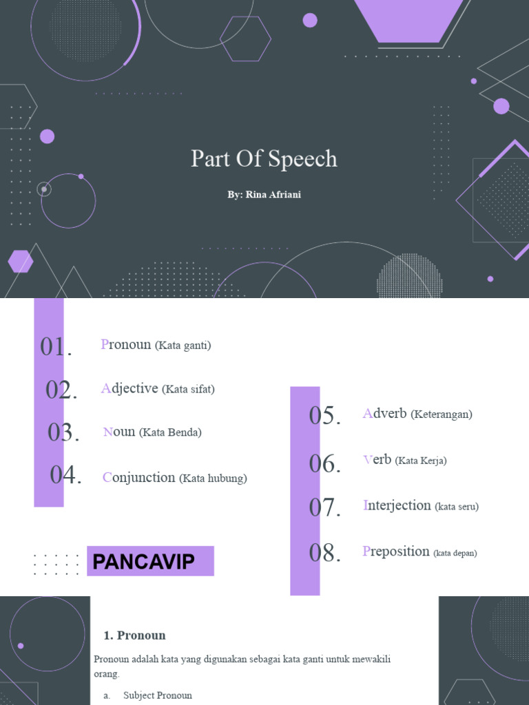MATERI PRONOUN DAN ADJECTIVE | PDF | Noun | Adjective