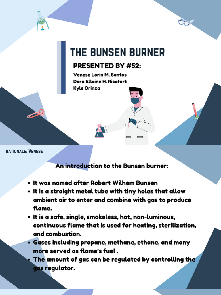 The Bunsen Burner | PDF | Combustion | Liquefied Petroleum Gas