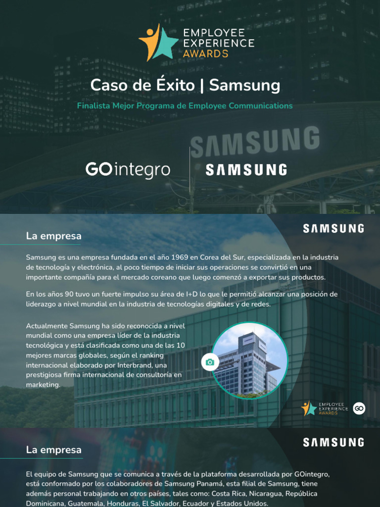 Éxito de Samsung con SELA People | PDF | Samsung | Business