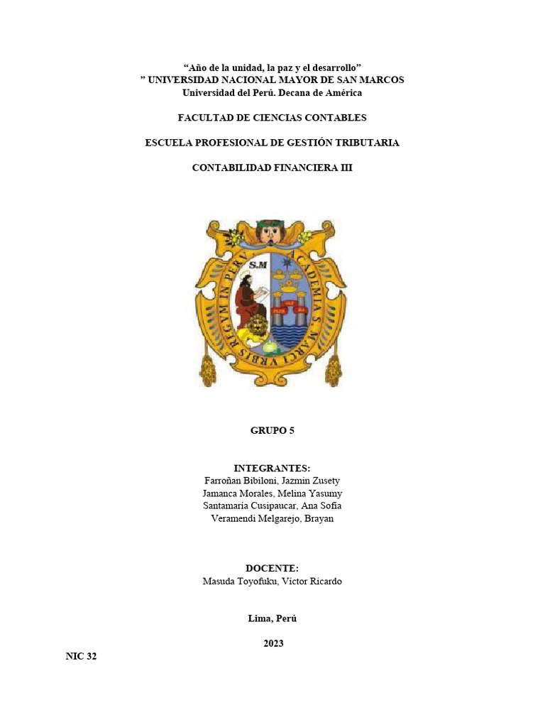 NIC 32, NIC 39, NIIF 7, NIIF 9 | PDF | Contabilidad | Compartir (Finanzas)