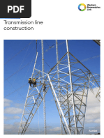 Work Method of Stringing Conductors | PDF | Insulator (Electricity ...