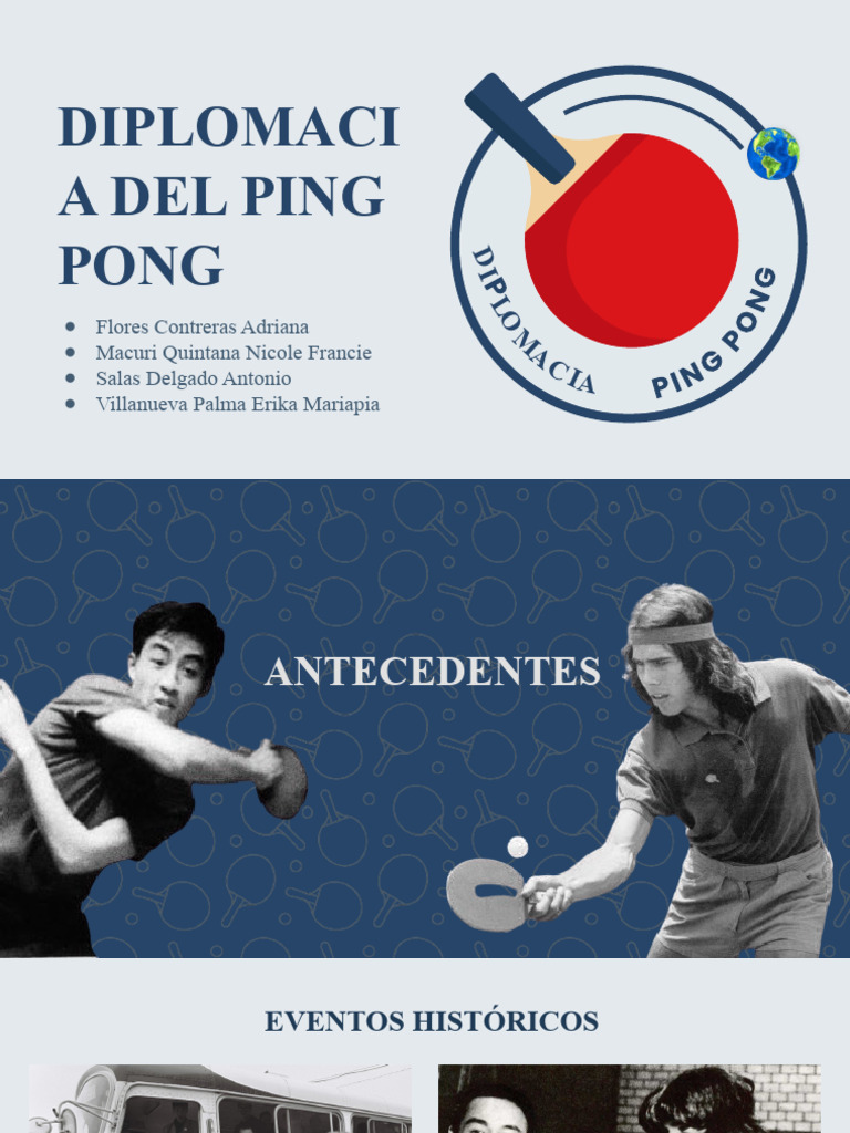 Diplomacia del Ping Pong: Un Análisis | PDF | Relaciones ...