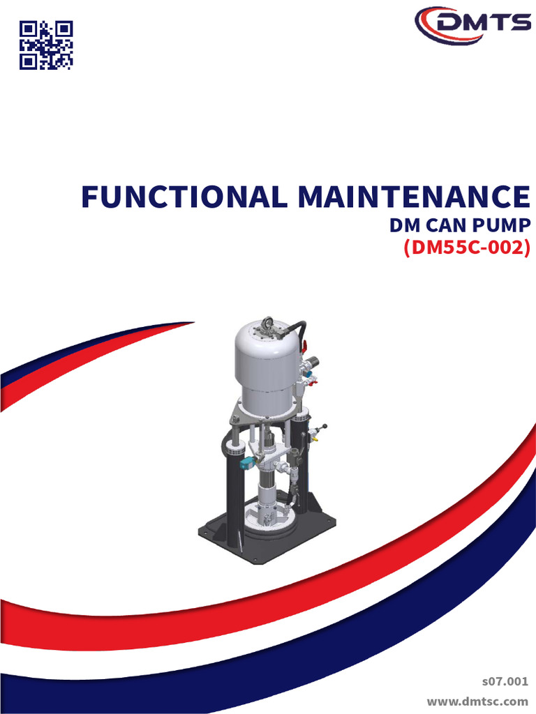 DM55C-002 Pump Maintenance Guide | PDF | Piston | Machines