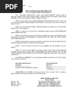 Sample Superseding Letter | PDF | Practice Of Law | Civil Law (Common Law)