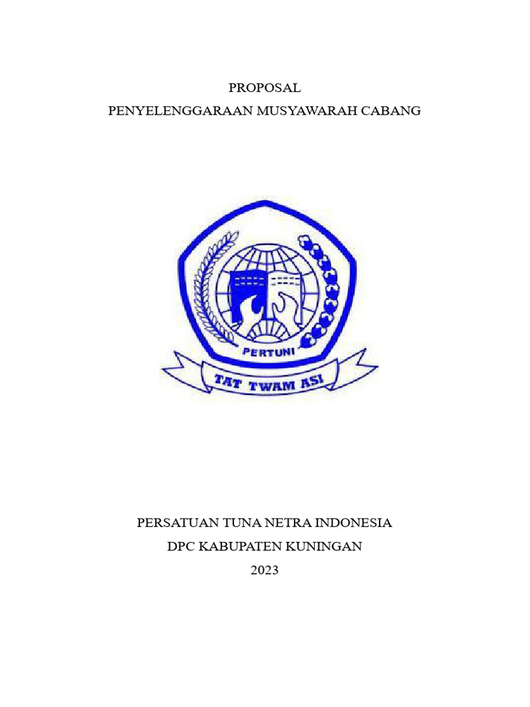 Musyawarah Cabang PERTUNI Kuningan 2023 | PDF | Karier & Perkembangan