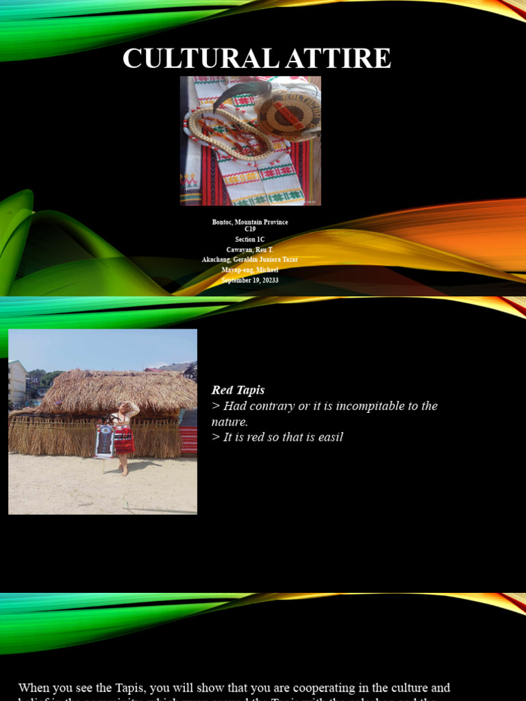 Cultural Attire | PDF