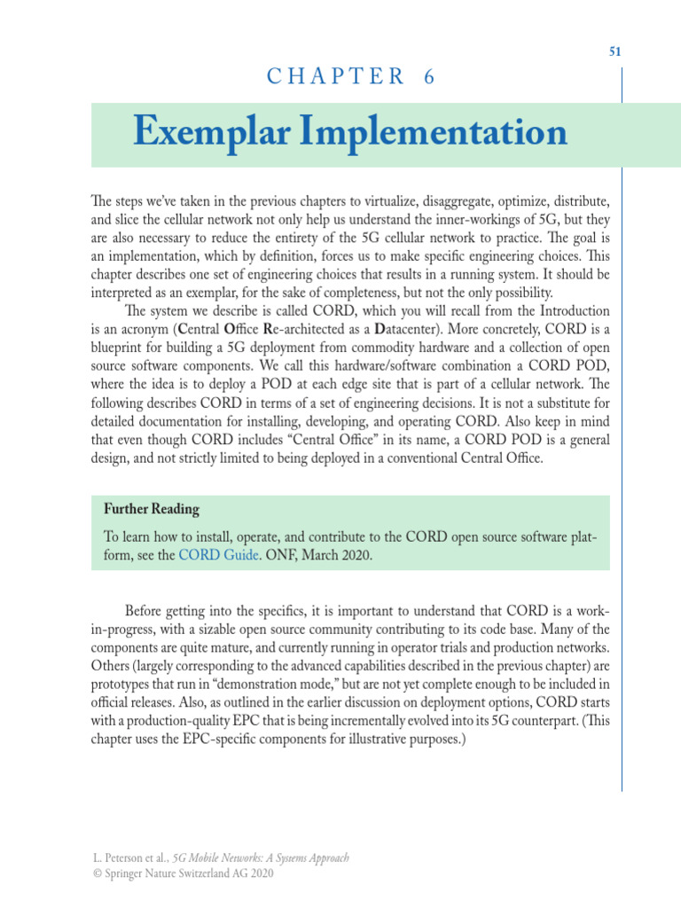 Exemplar Implementation: Further Reading | PDF | Router (Computing) | Network Switch