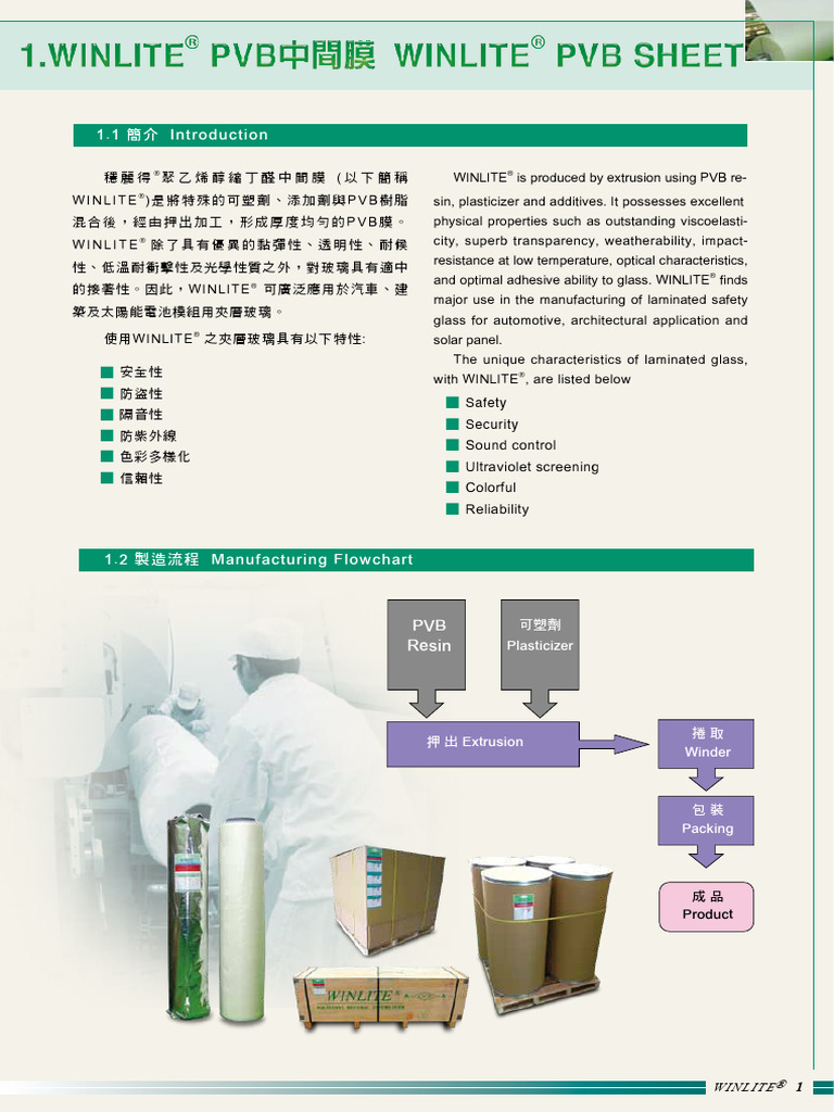 PVB Sheet Catalogue | PDF
