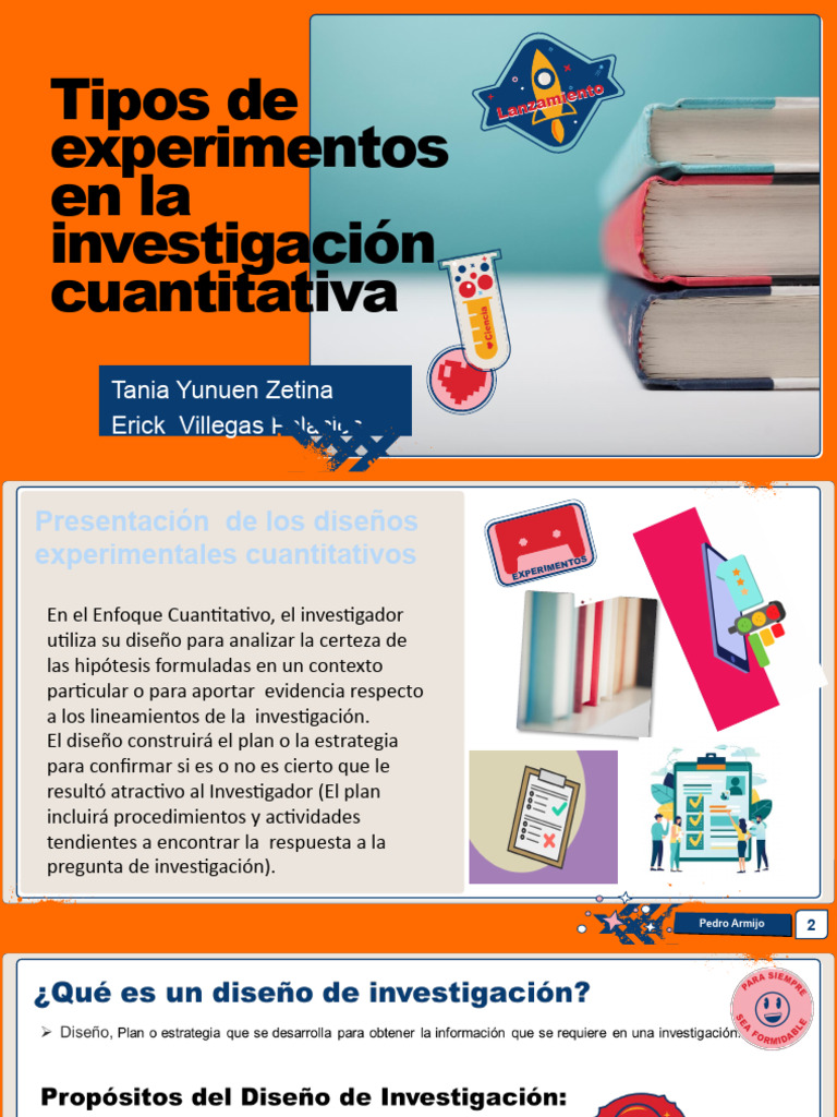 Tipos de Experimentos en La Investigación Cuantitativa | PDF | Experimentar | Caso de estudio