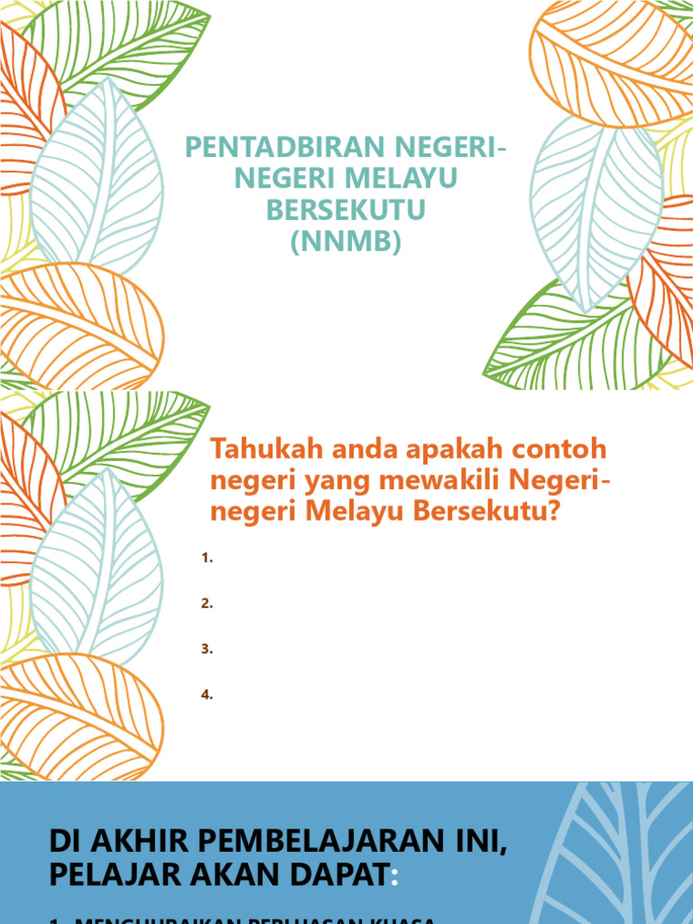 Pentadbiran Negeri-Negeri Melayu Bersekutu | PDF Pentadbiran Negeri-Negeri Melayu Bersekutu | PDF
