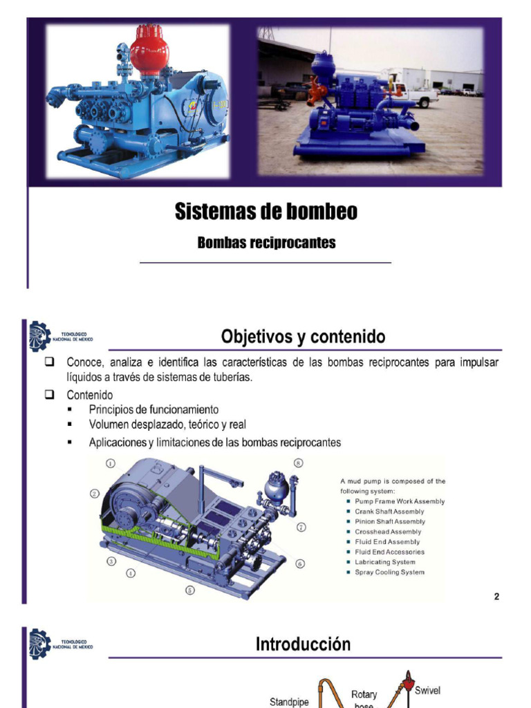 Bombas Reciprocantes | PDF