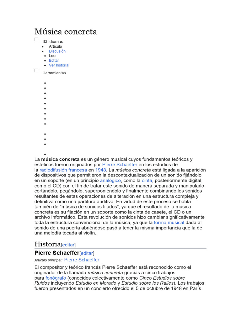 Concreto 2 | PDF | Producción de sonido | Grabación