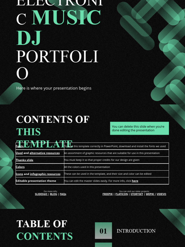 Electronic Music DJ Portfolio by Jesus Falcon | PDF | Disc Jockey