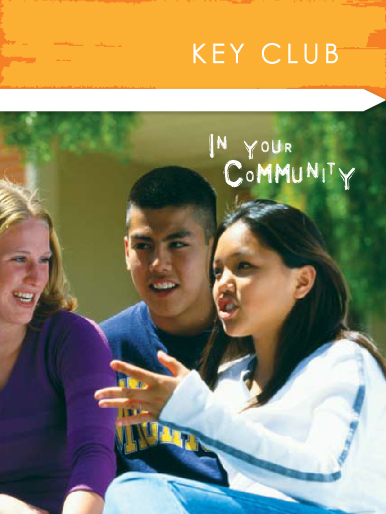 Guide - KeyClub - Key Club in Your Community Guide | PDF | Youth ...