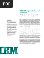 IBM I2 Analyst's Notebook | PDF | Intelligence Analysis | Information
