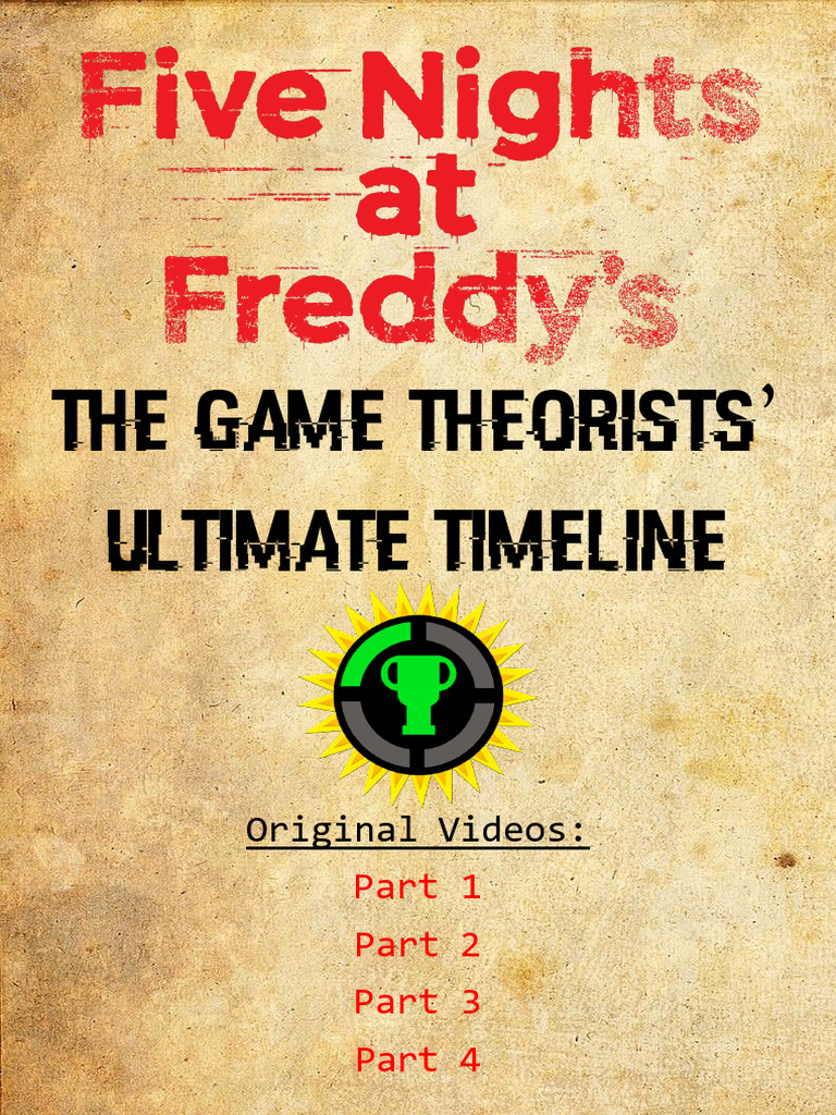 FNaF Game Theory Ultimate Timeline | PDF | Young Adult