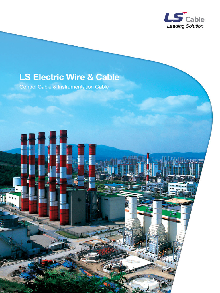 LS Electric Wire&cable EN 06 | PDF | Insulator (Electricity) | Electrical Wiring