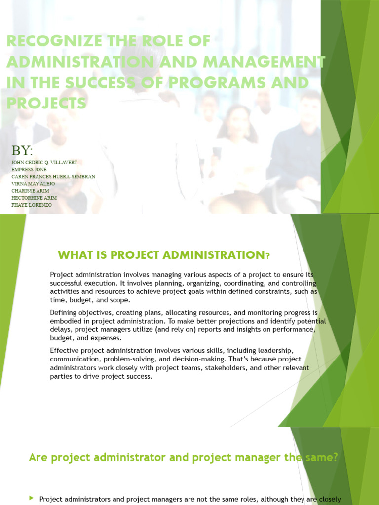 RECOGNIZE-THE-ROLE-OF-ADMINISTRATION-AND-MANAGEMENT-IN-THE-SUCCESS-OF ...