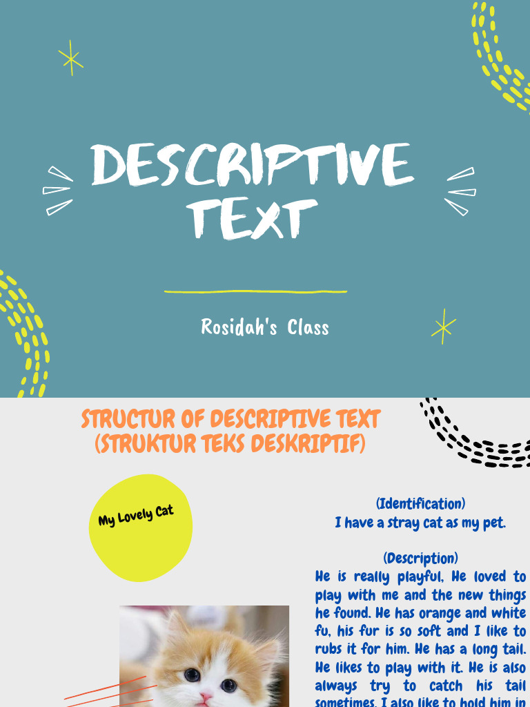 Descriptive Text Writing Task | PDF | Language Arts & Discipline