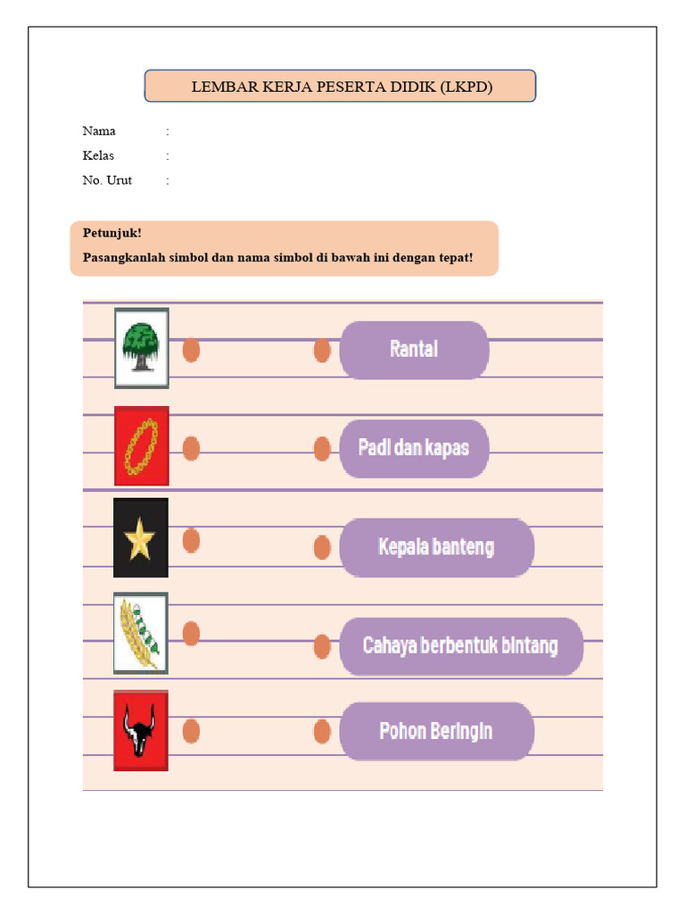 LKPD Pancasila Bab 1 | PDF