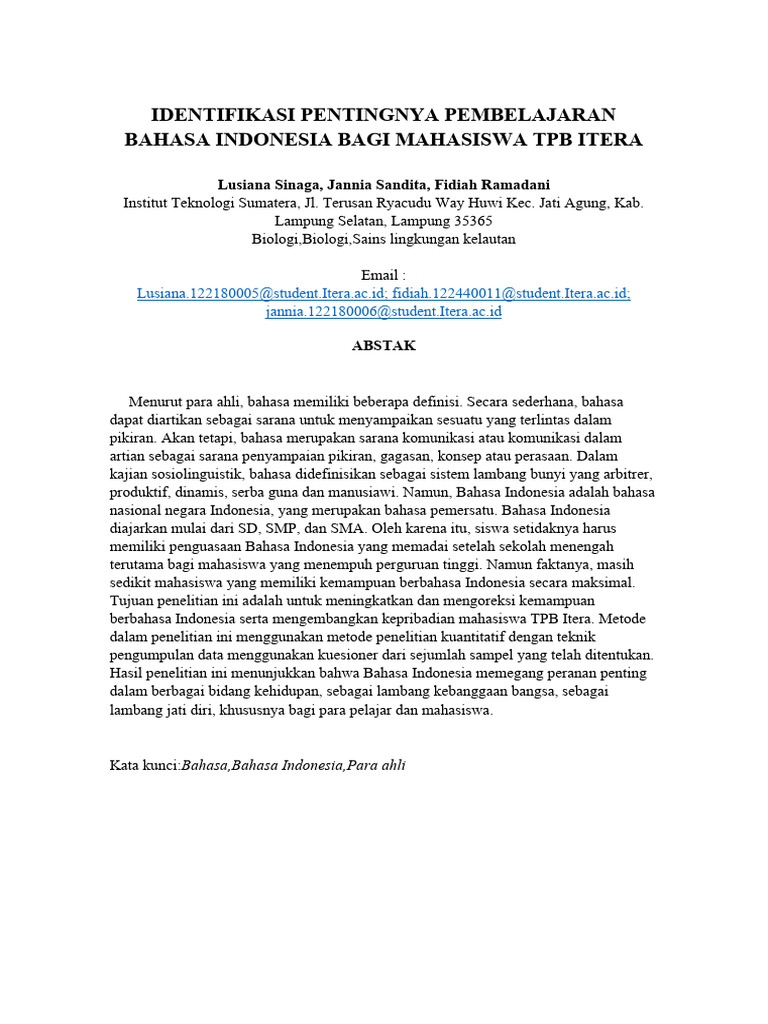 Kti Kel 5 - TPB 40 | PDF | Seni & Disiplin Bahasa