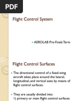 Aircraft Control Surfaces - Study Aircrafts | PDF | Flight Control Surfaces | Flap (Aeronautics)