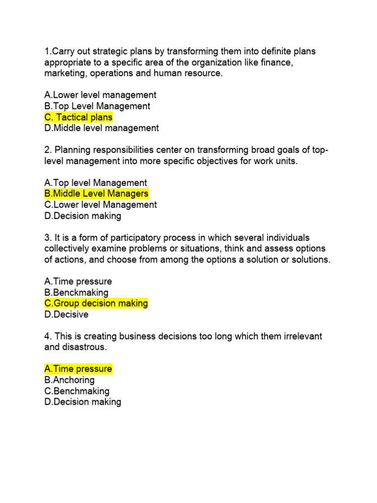 Om Chapter 3 | PDF | Decision Making | Simulation