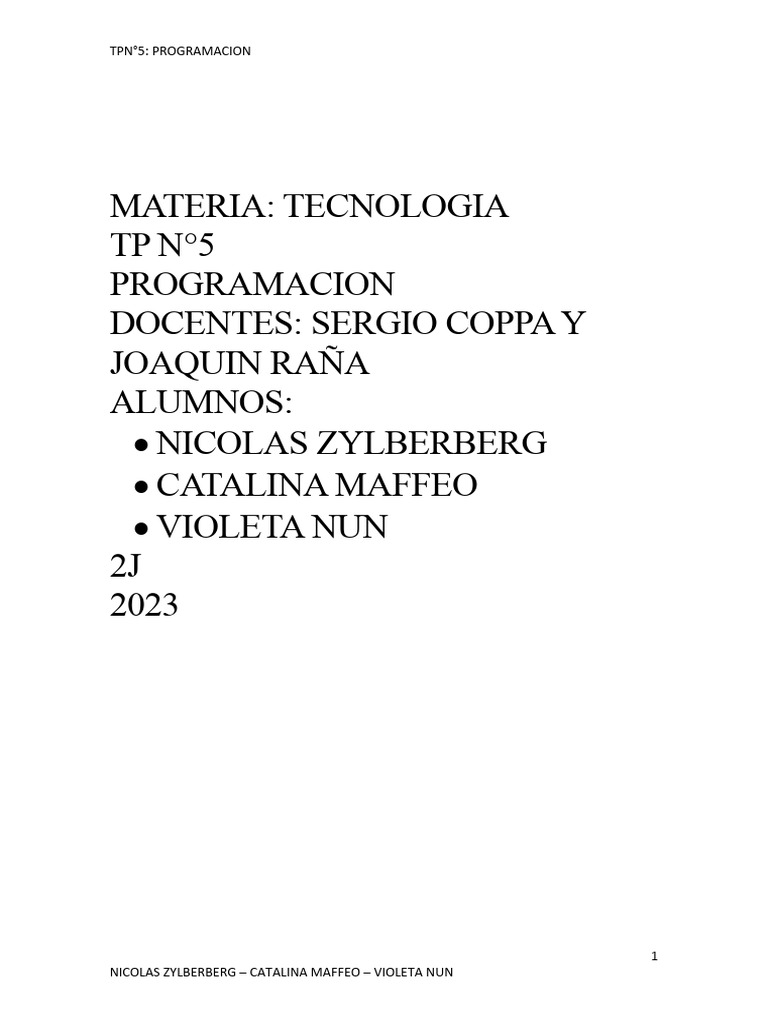 Tecnologia Tp Arduino | PDF | Semáforo | Ingeniería de Sistemas