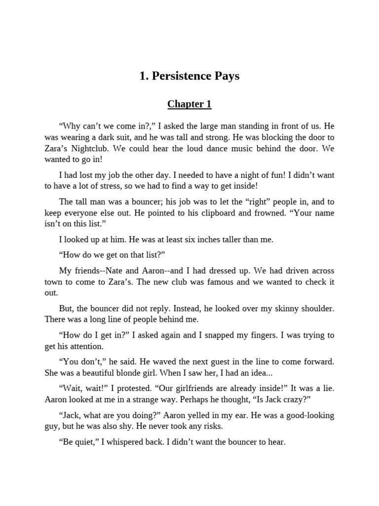 Reading Book Part 1 | PDF