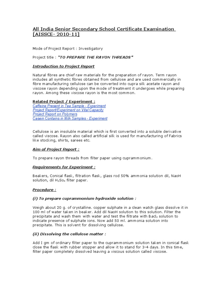 All India Senior Secondary School Certificate Examination (AISSCE-2010 ...