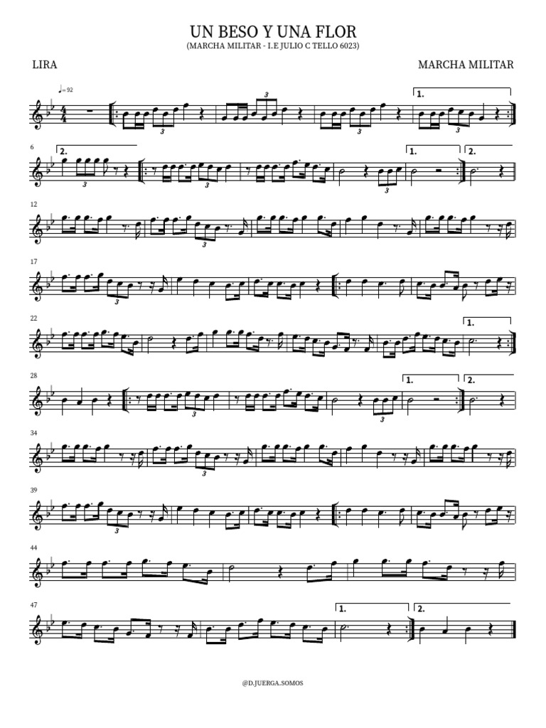 Un Beso y Una Flor | PDF