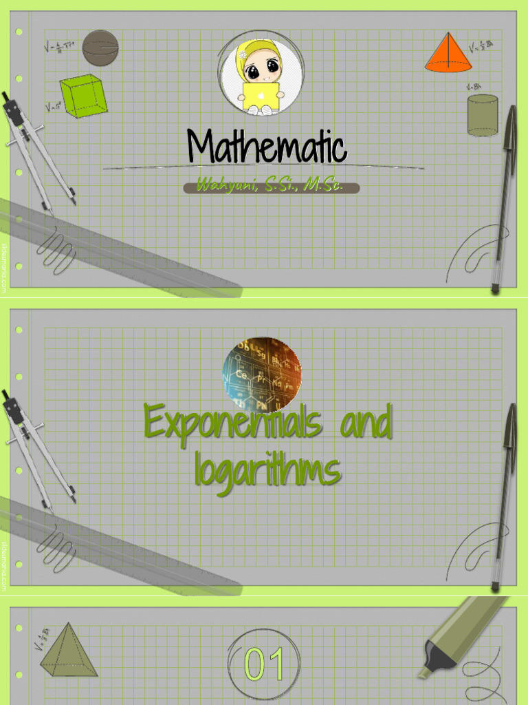 2 Logaritma, Exp | PDF | Logarithm | Exponential Function