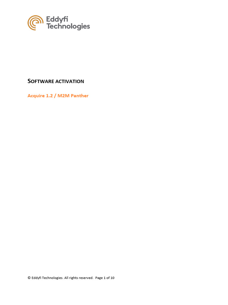 ACQUIRE Software | PDF | Usb | License