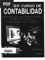 1er Primer Curso de Contabilidad - ELIAS LARA | PDF