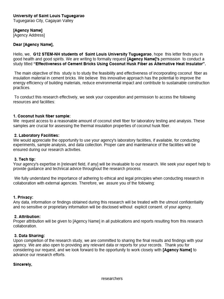 Letters To Agency | PDF | Laboratories | Building Insulation