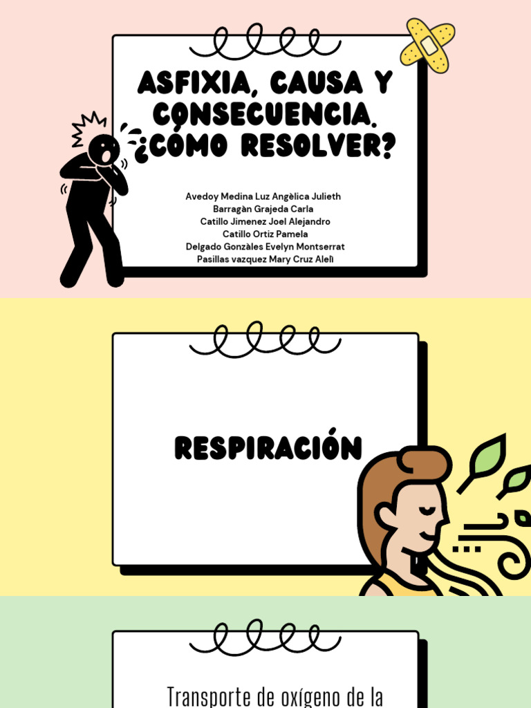 Asfixia, Causas y Como Resolverlo | PDF | Reanimación cardiopulmonar ...
