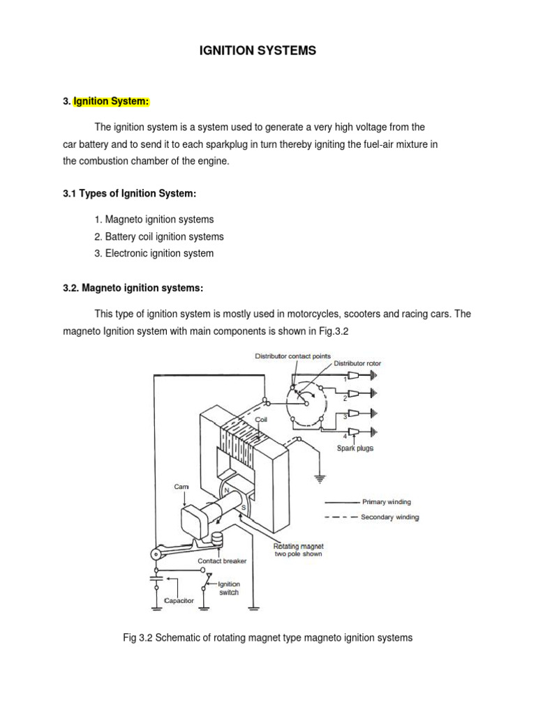 Ignition | PDF | Ignition System | Throttle