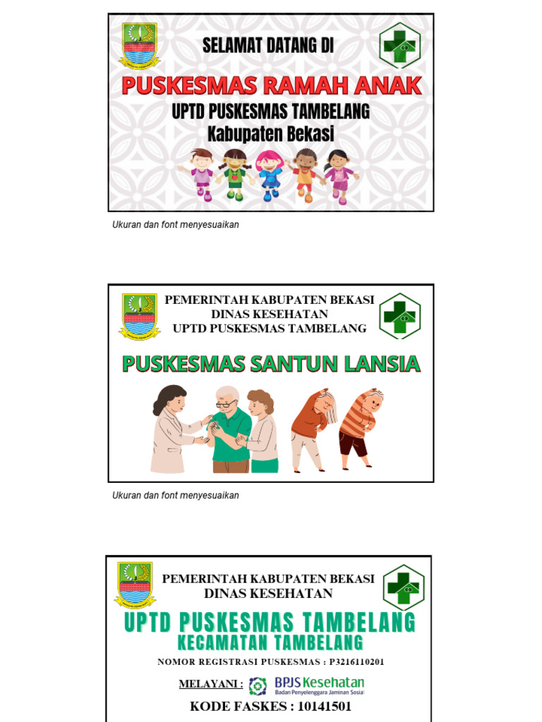 Plang Besi PKM Tambelang | PDF