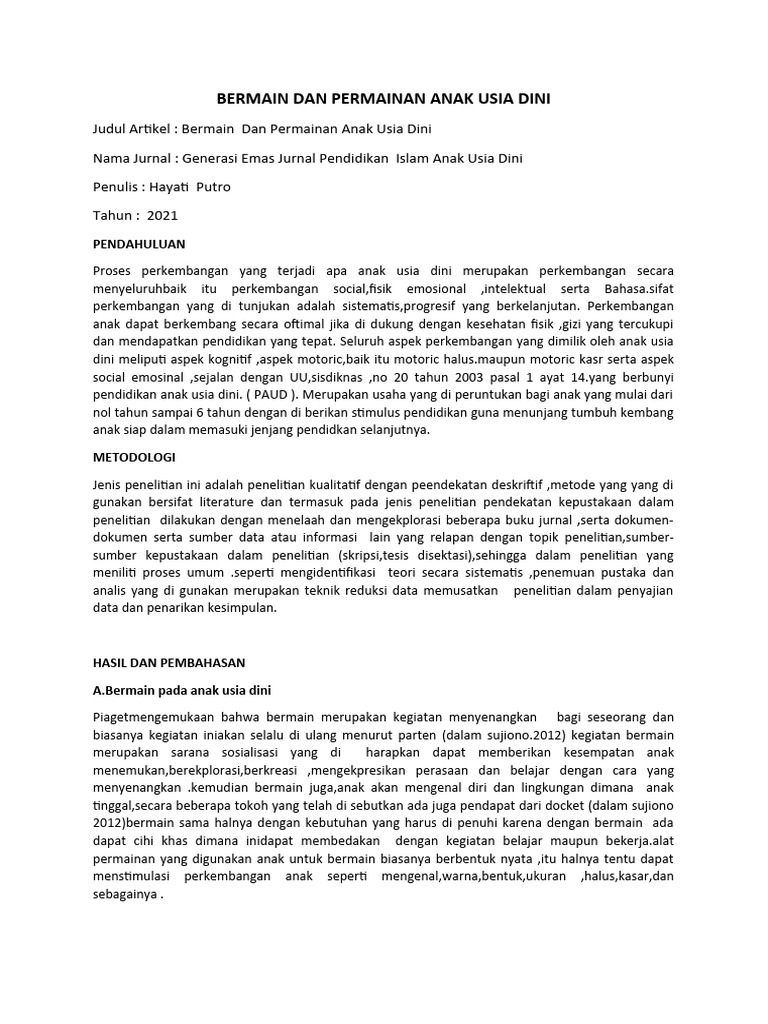 Tugas Jurnal Uts 1 | PDF