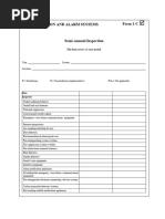 NFPA 72 Fire Alarm Inspection Frequencies | PDF