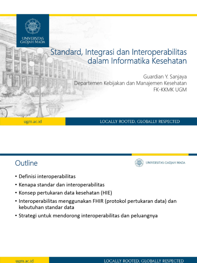 Standard Dan Interoperabilitas Sistem Informasi Kesehatan | PDF