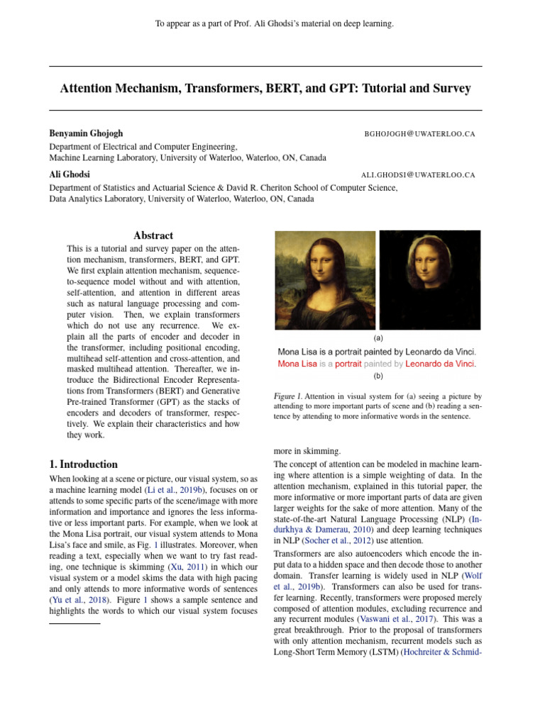 Transformer Tutorial Download Free Pdf Learning Machine Learning