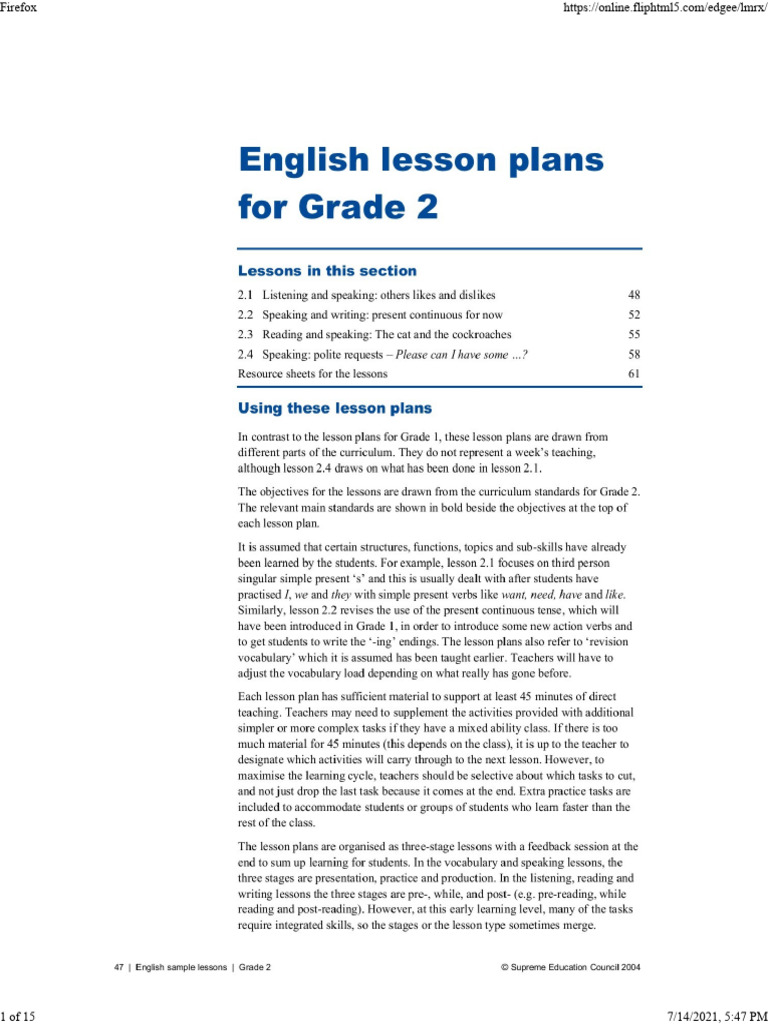 Lesson Plan Pdf