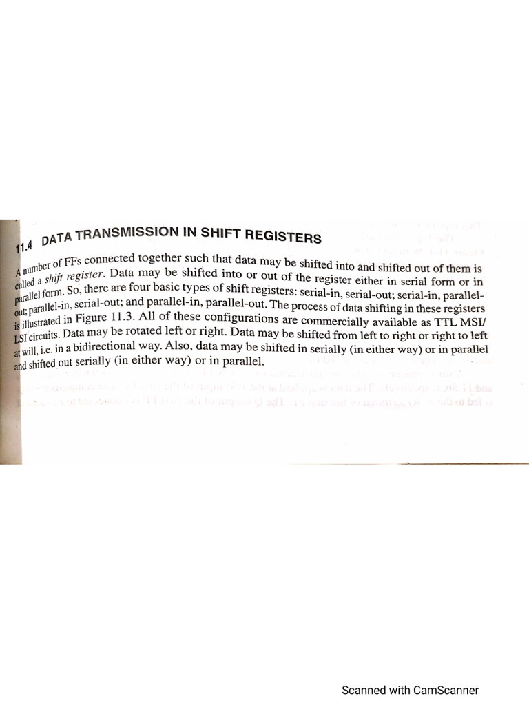 Shift Register | PDF